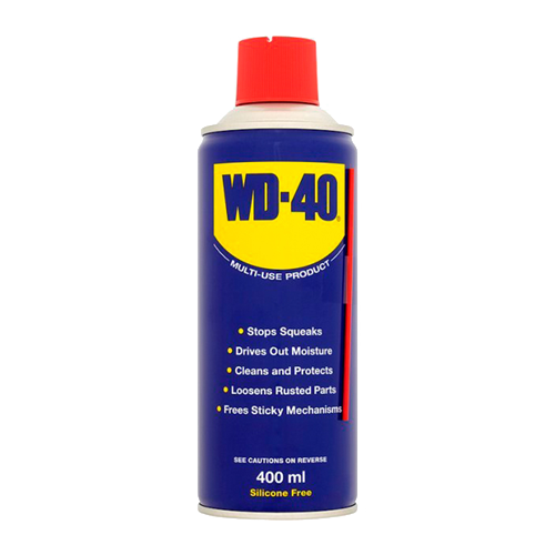 Spray multiuso (lubricante, aflojatodo, dieléctrico, 400 ml WD-40. Mod ...